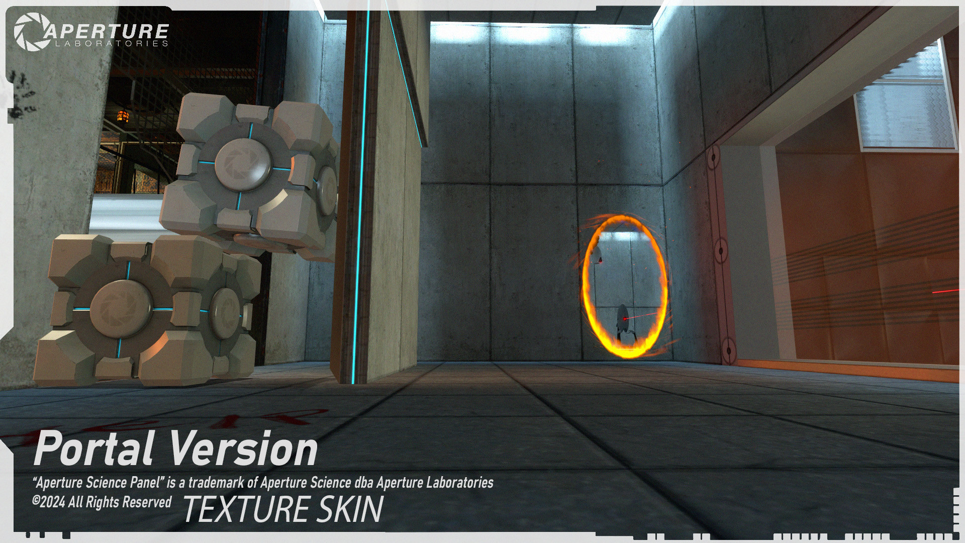 Panels Blue Glow Mod for Portal | PRTL Mods