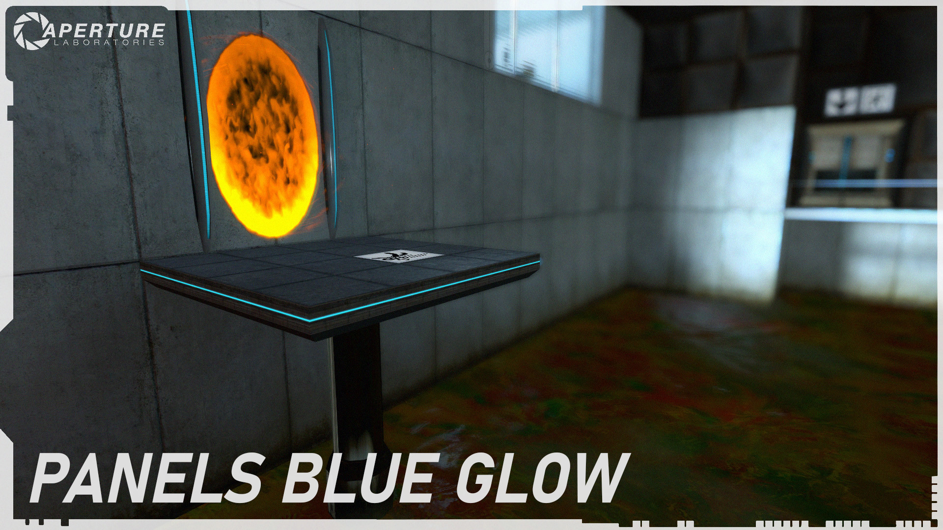 Panels Blue Glow Mod for Portal | PRTL Mods