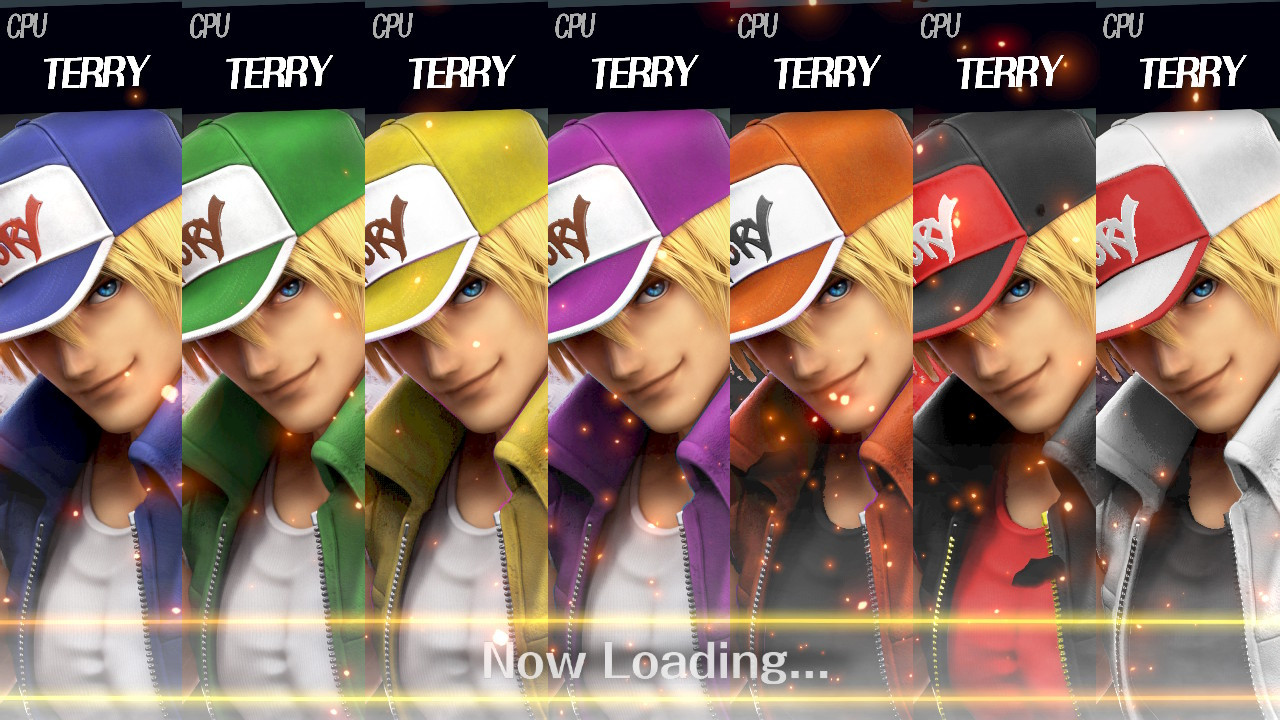 KOF XV Legendary Hungry Wolf Skin Pack Mod for Super Smash Bros ...