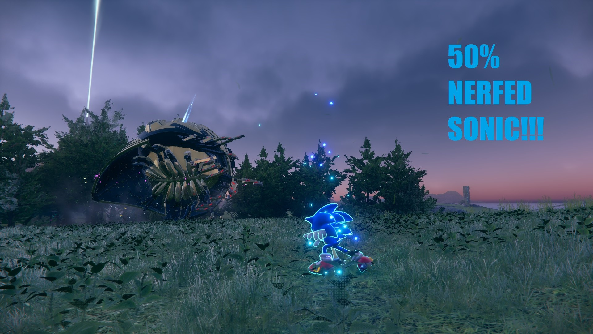 50% Nerfed Hedgehog Mod for Sonic Frontiers | Frontiers Mods