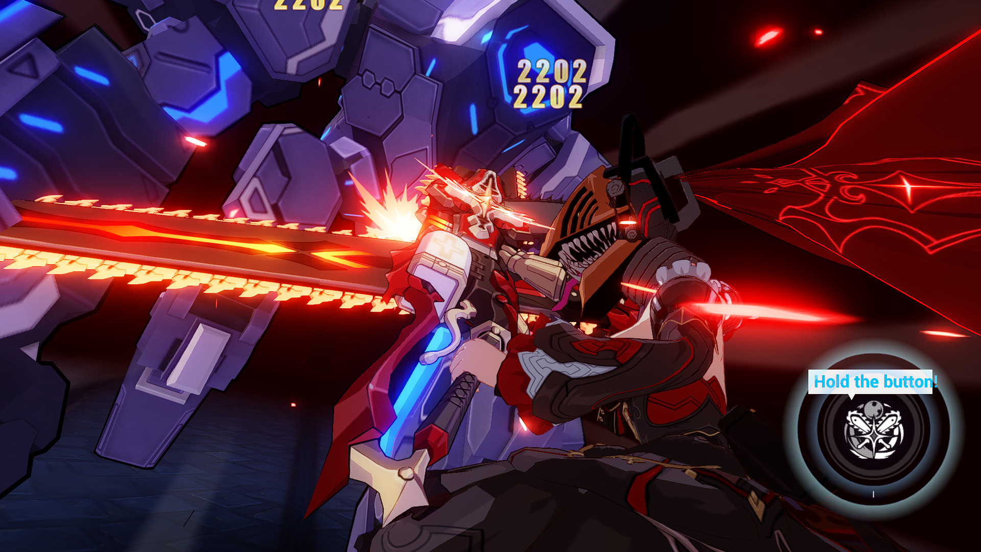 Lunar Vow - Chainsaw Man Head Mod for Honkai Impact 3rd | Hi3 Mods