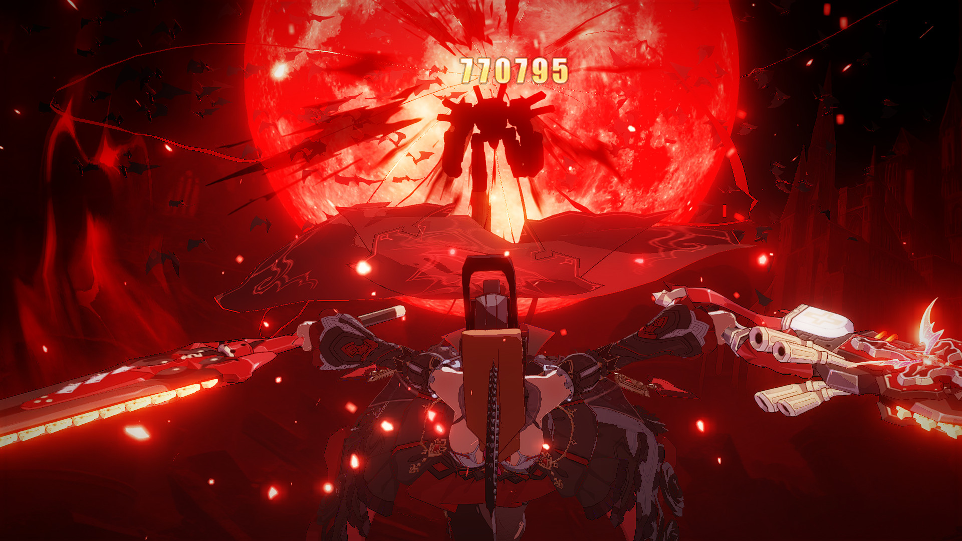 Lunar Vow - Chainsaw Man Head Mod for Honkai Impact 3rd | Hi3 Mods