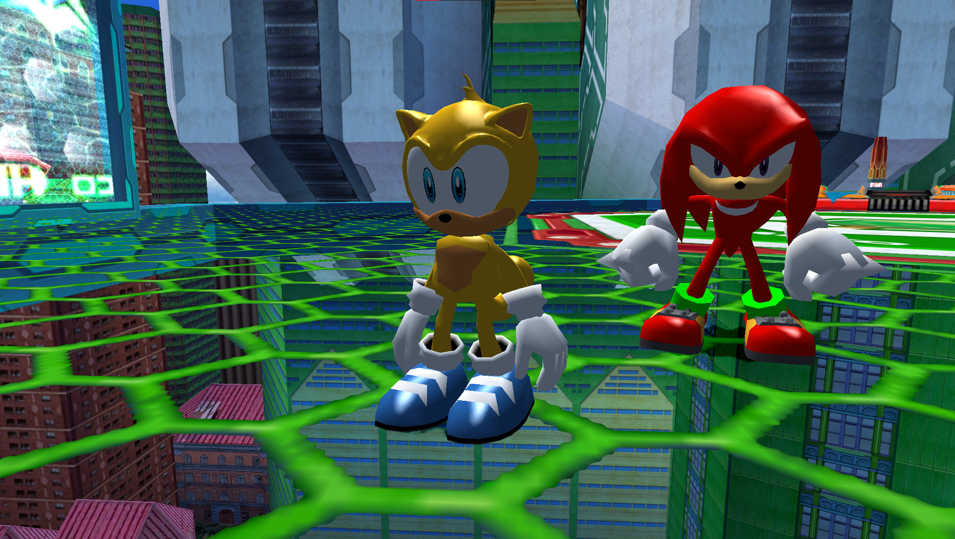 Mighty and Ray in Sonic Heroes Mod for Sonic Heroes | SH Mods