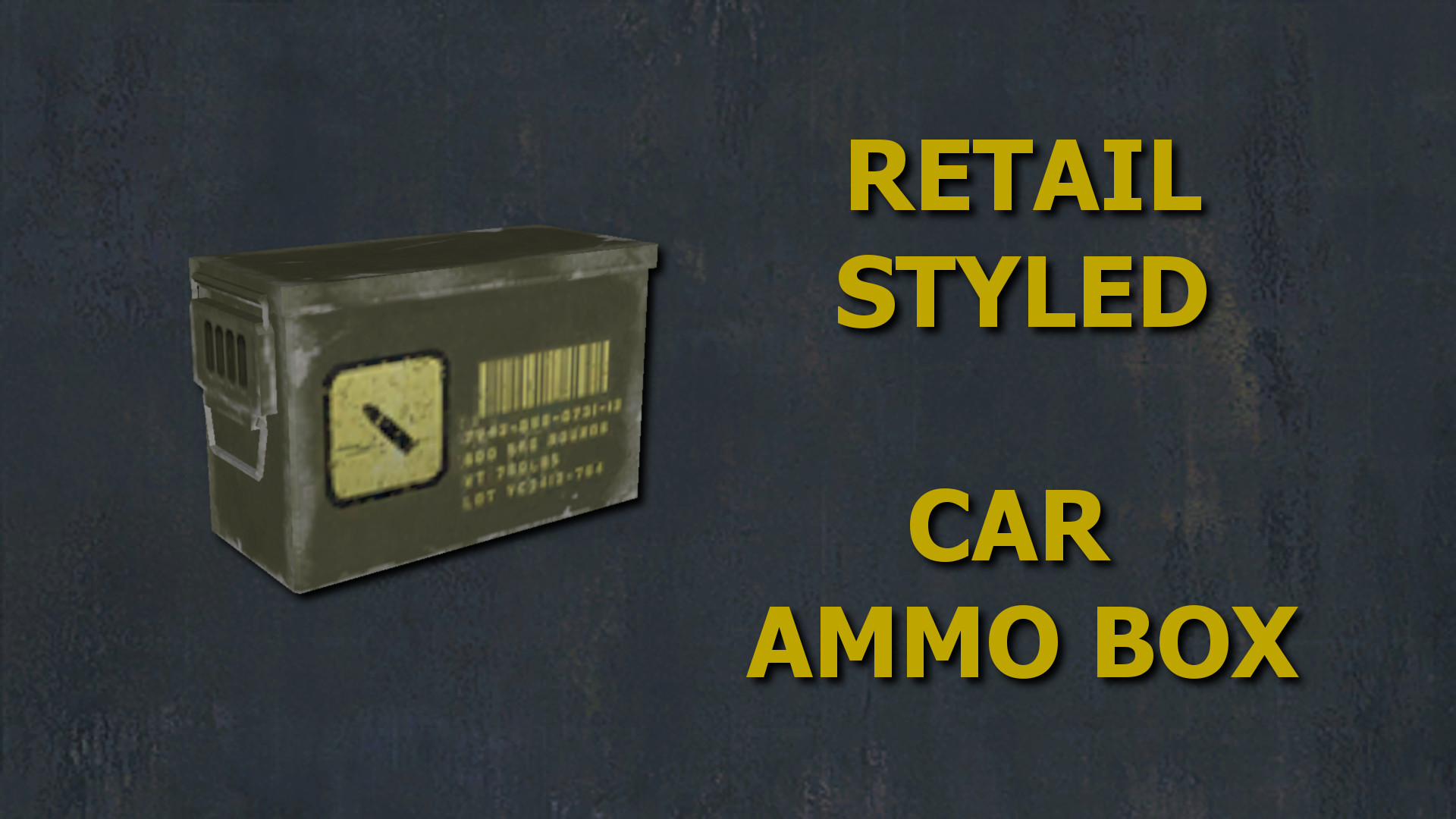 Retail Styled Ammo Box Mod for Half-Life 2 | HL2 Mods