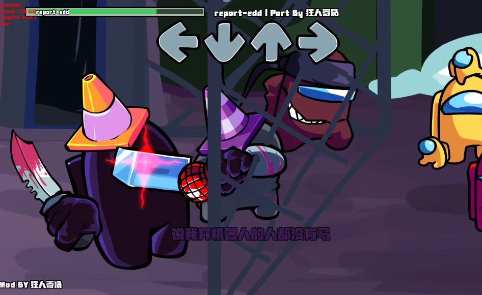 FNF impostor Black's betrayal but replacements Mod for Friday Night ...