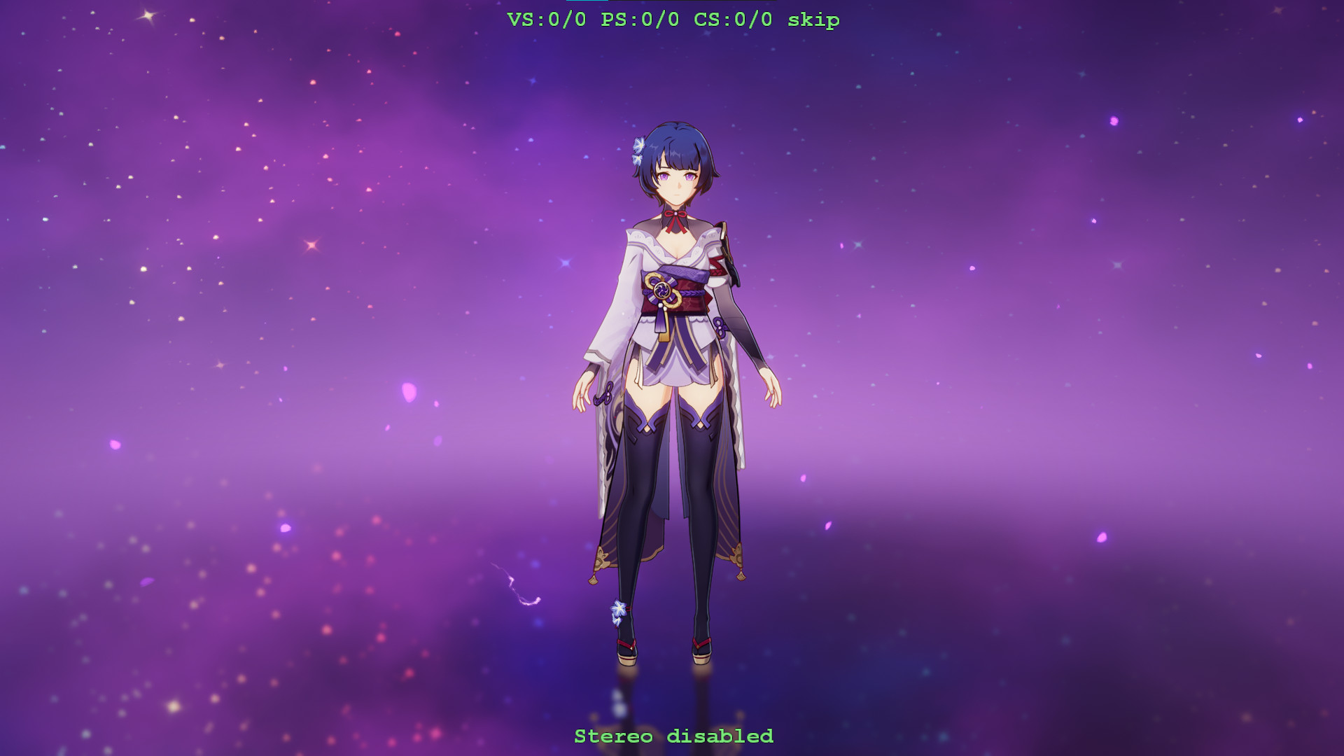 Short Hair Raiden Shogun Mod for Genshin Impact | GI Mods