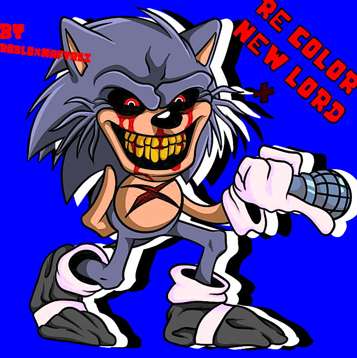RE COLOR NEW LORD X! Mod for Friday Night Funkin' | FNF Mods