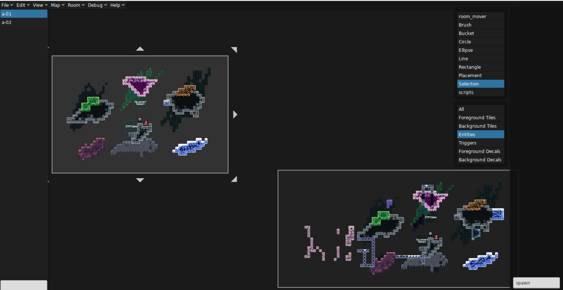 Tile Layout Anchor Mod for Celeste | Celeste Mods