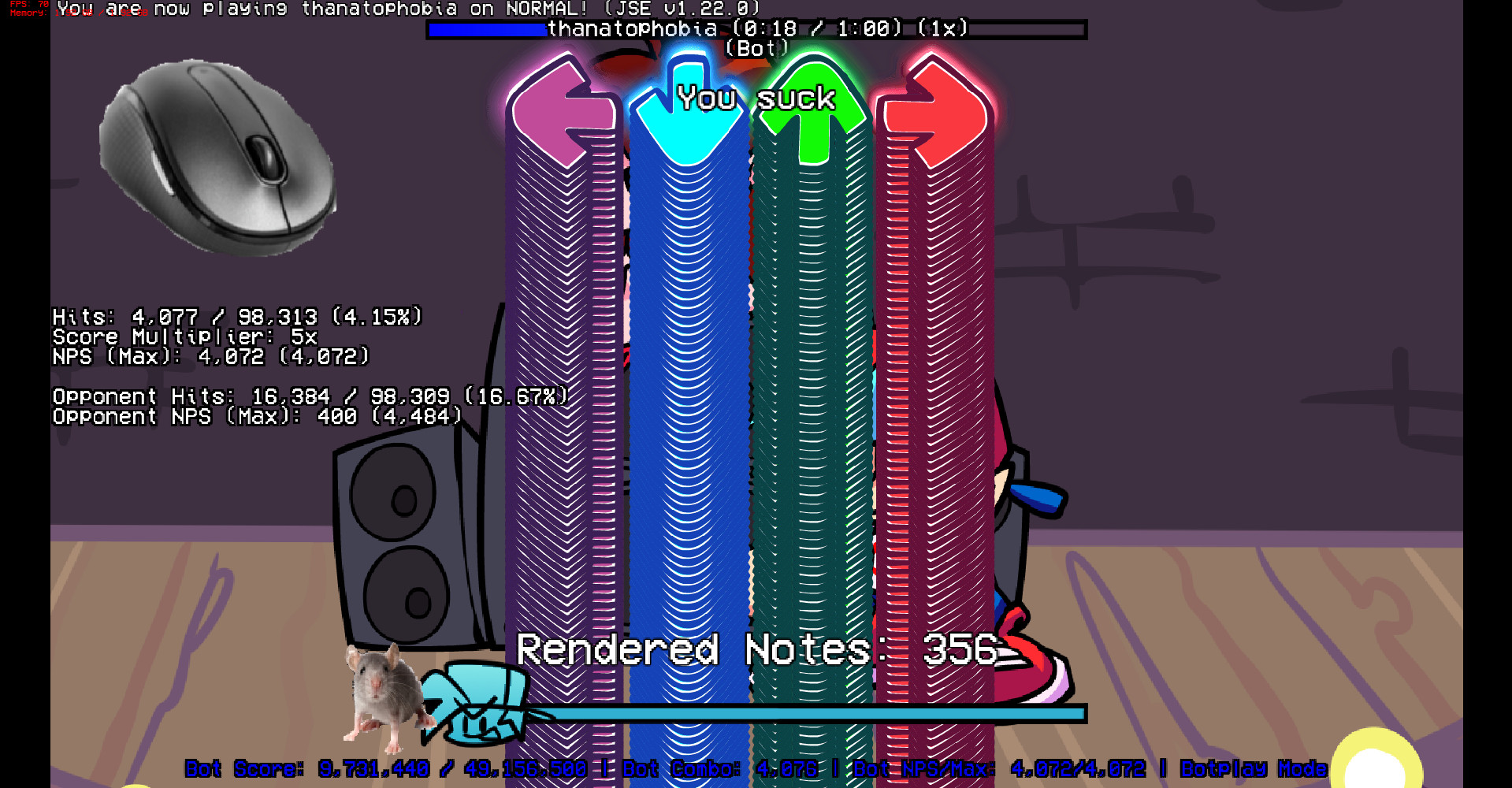 [SENSITIVE CONTENT] (early access) fnf vs mouse (use js engine) Mod for ...