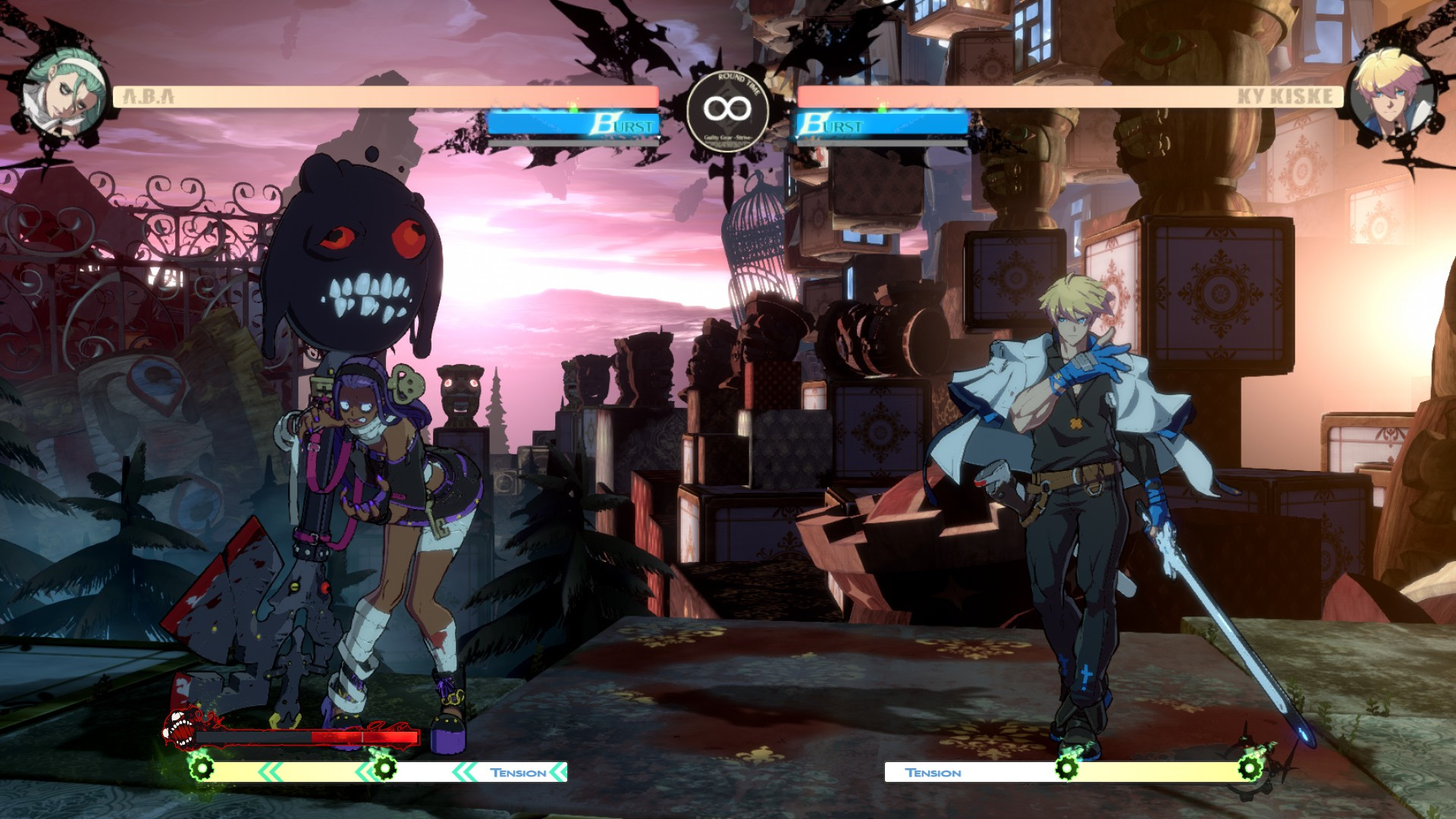 Darker Purple Hair for ABA color 7 Mod for GUILTY GEAR -STRIVE- | GGST Mods