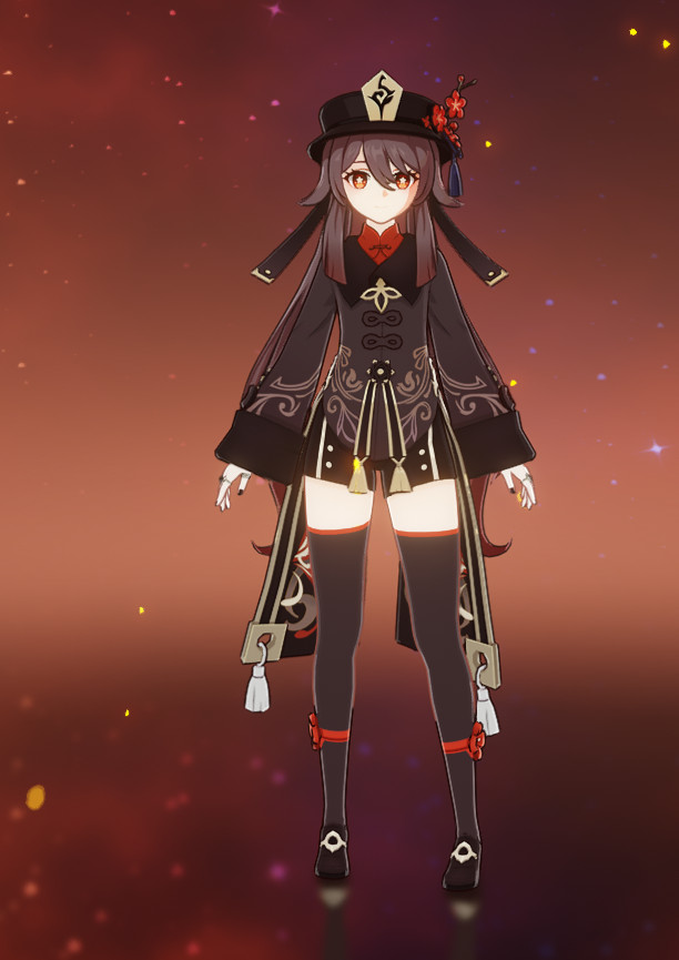 Hu Tao Long Socks Mod Mod for Genshin Impact | GI Mods