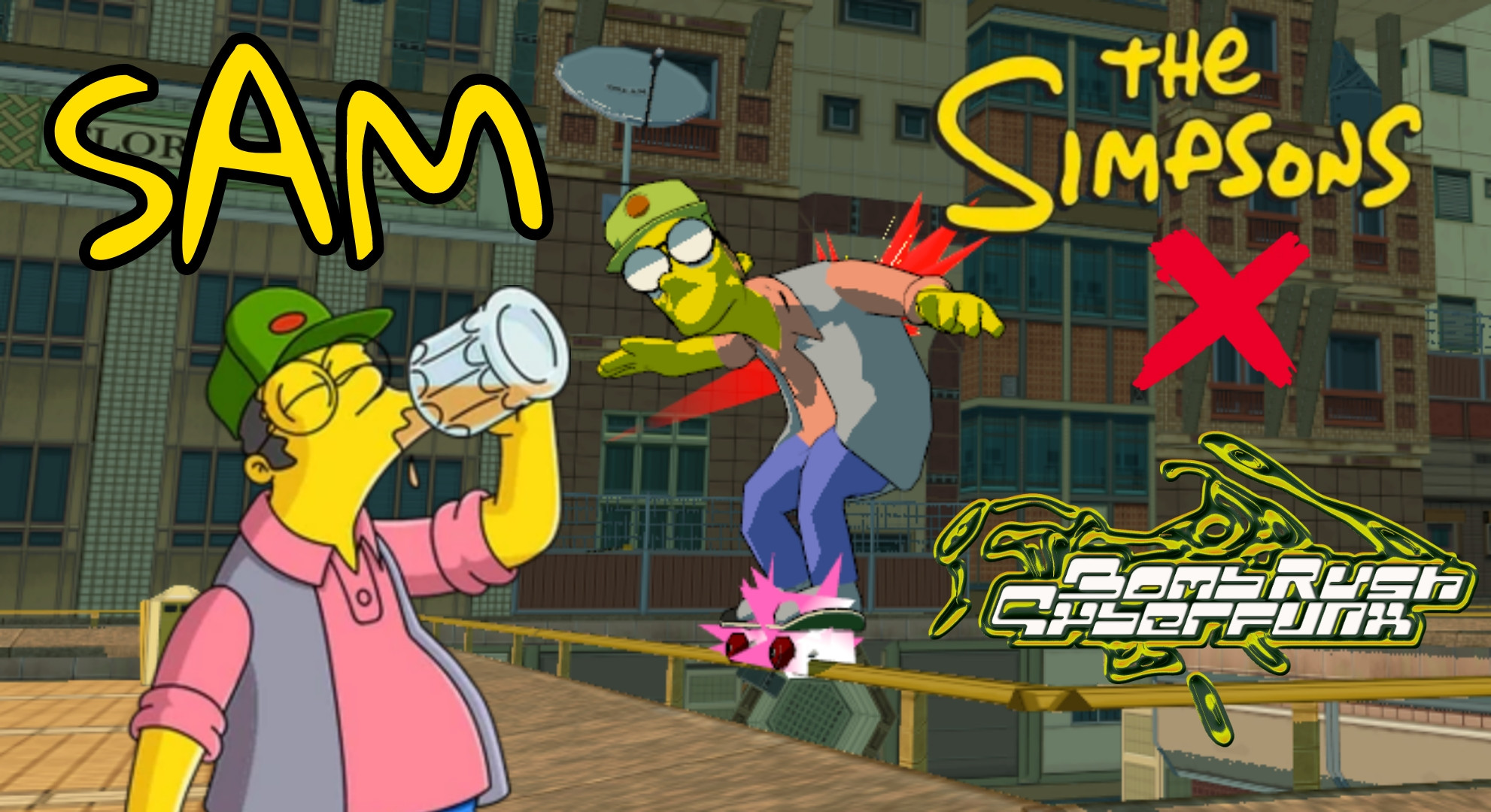 Sam (Barfly) in BRC Mod for Bomb Rush Cyberfunk | BRC Mods