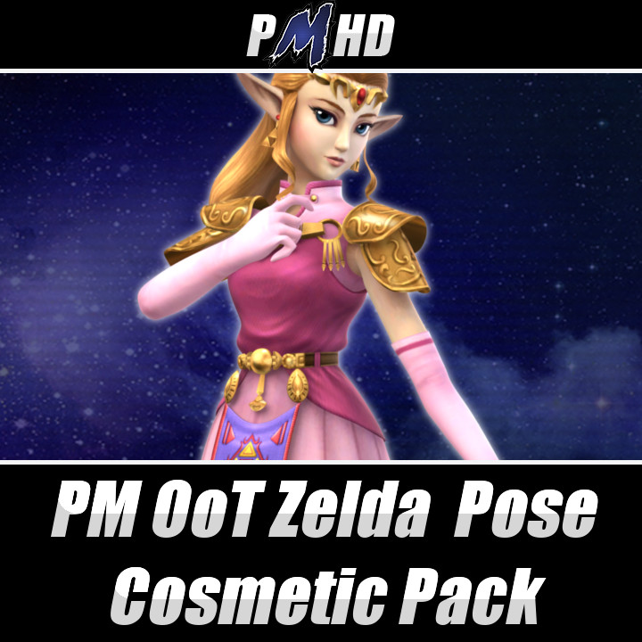 PM OoT Zelda Pose Cosmetic Pack Mod for Super Smash Bros. Brawl | Brawl ...