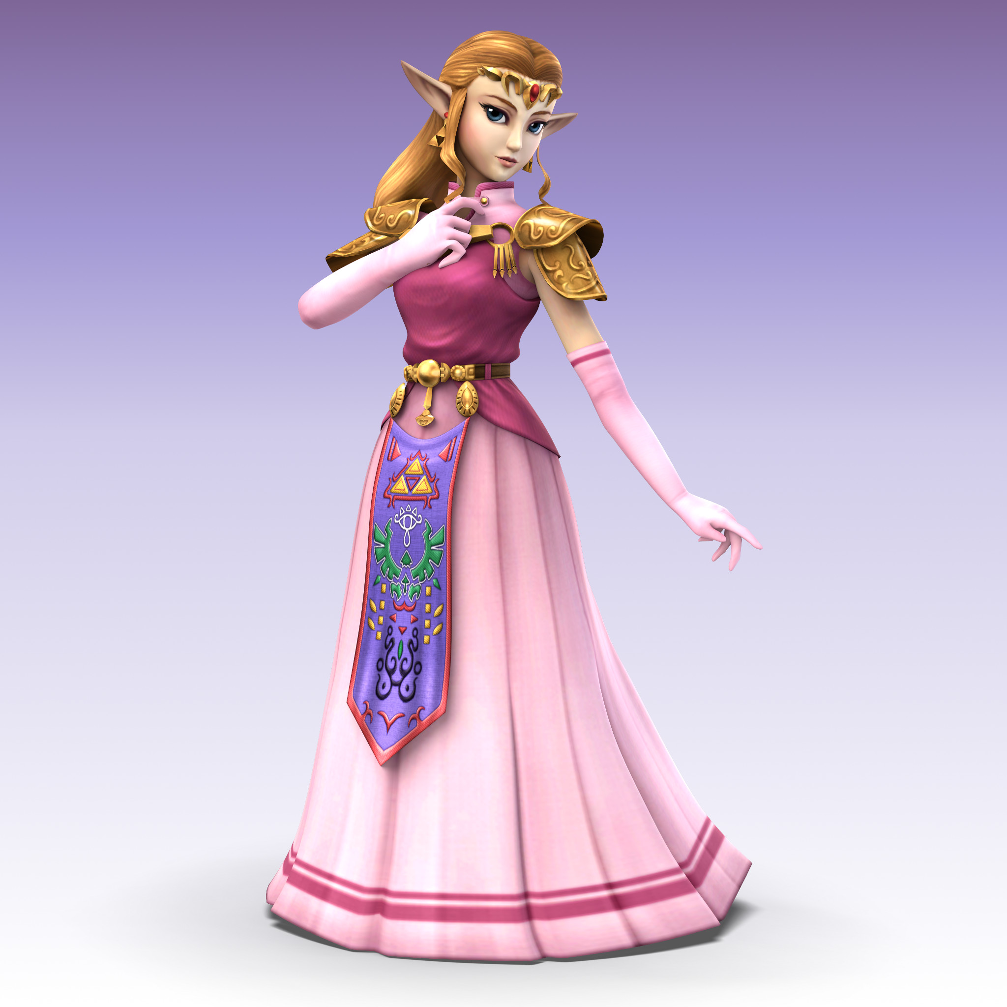 PM OoT Zelda Pose Cosmetic Pack Mod for Super Smash Bros. Brawl | Brawl ...