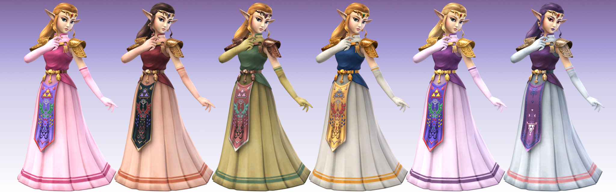 PM OoT Zelda Pose Cosmetic Pack Mod for Super Smash Bros. Brawl | Brawl ...
