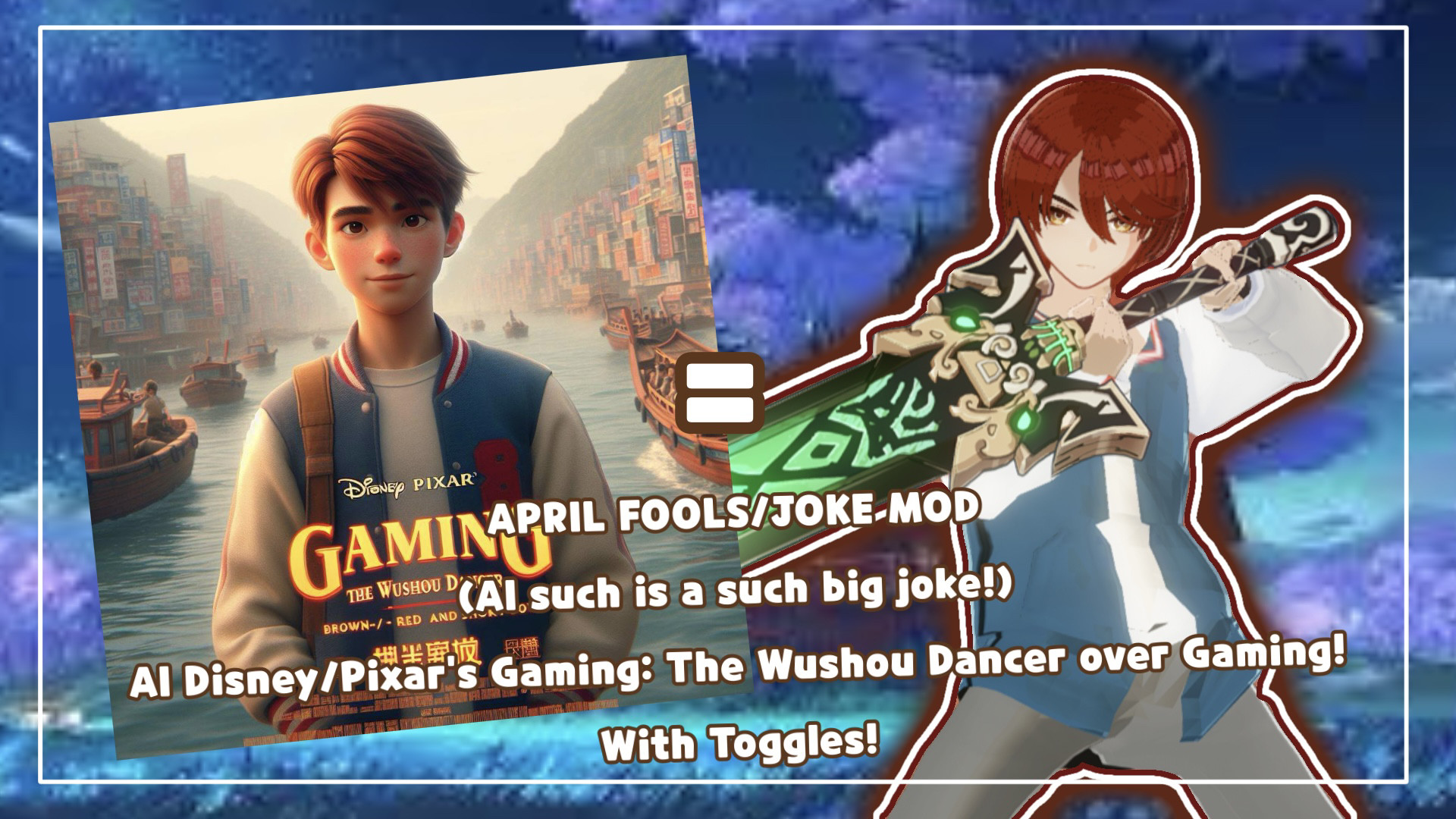 (APRIL FOOLS JOKE MOD) One Highschool Gamer Gaming Mod for Genshin ...