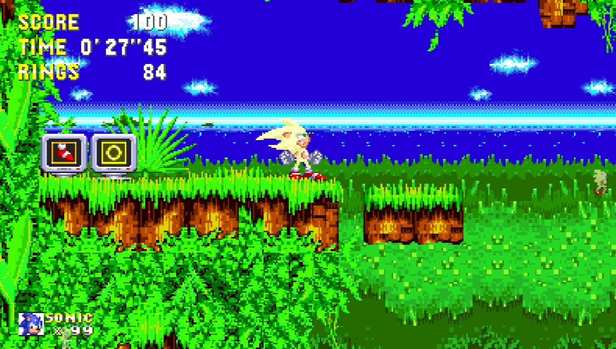 Super Sonic Stand idle Mod for Sonic 3 A.I.R. | S3AIR Mods
