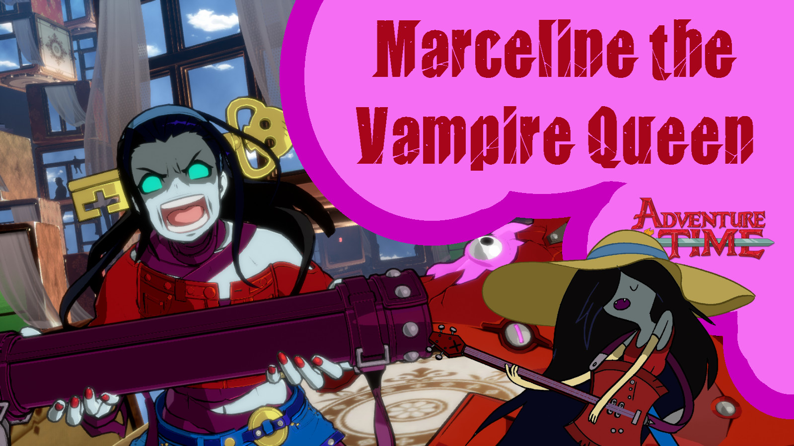 A.B.A as Marceline the Vampire Queen! (Slots 1-11) Mod for GUILTY GEAR ...