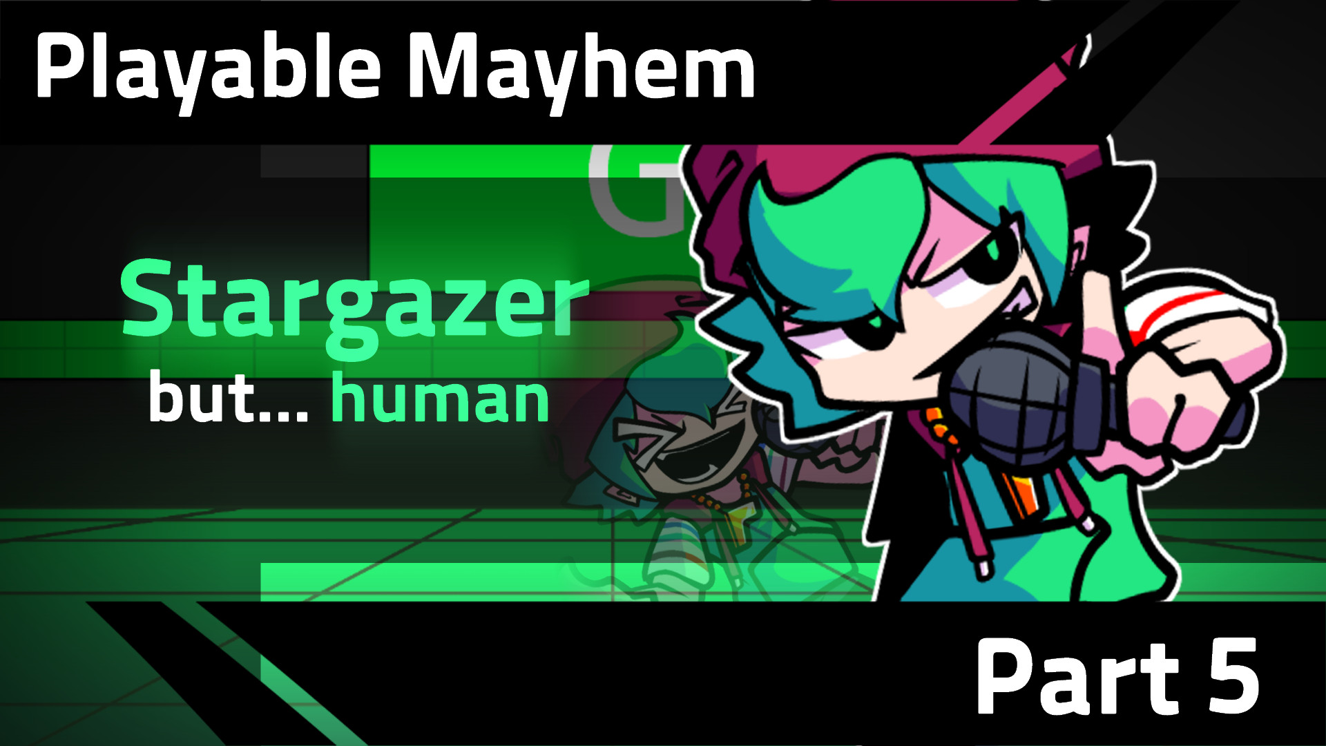 FNF Playable Mayhem Part 5 [ V5.3 ] Mod for Friday Night Funkin' | FNF Mods