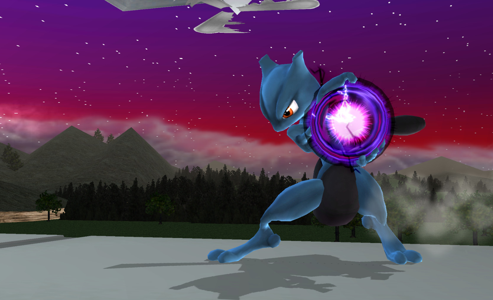 Mewtwo and Lucario colour swap Mod for Super Smash Bros. Brawl | Brawl Mods
