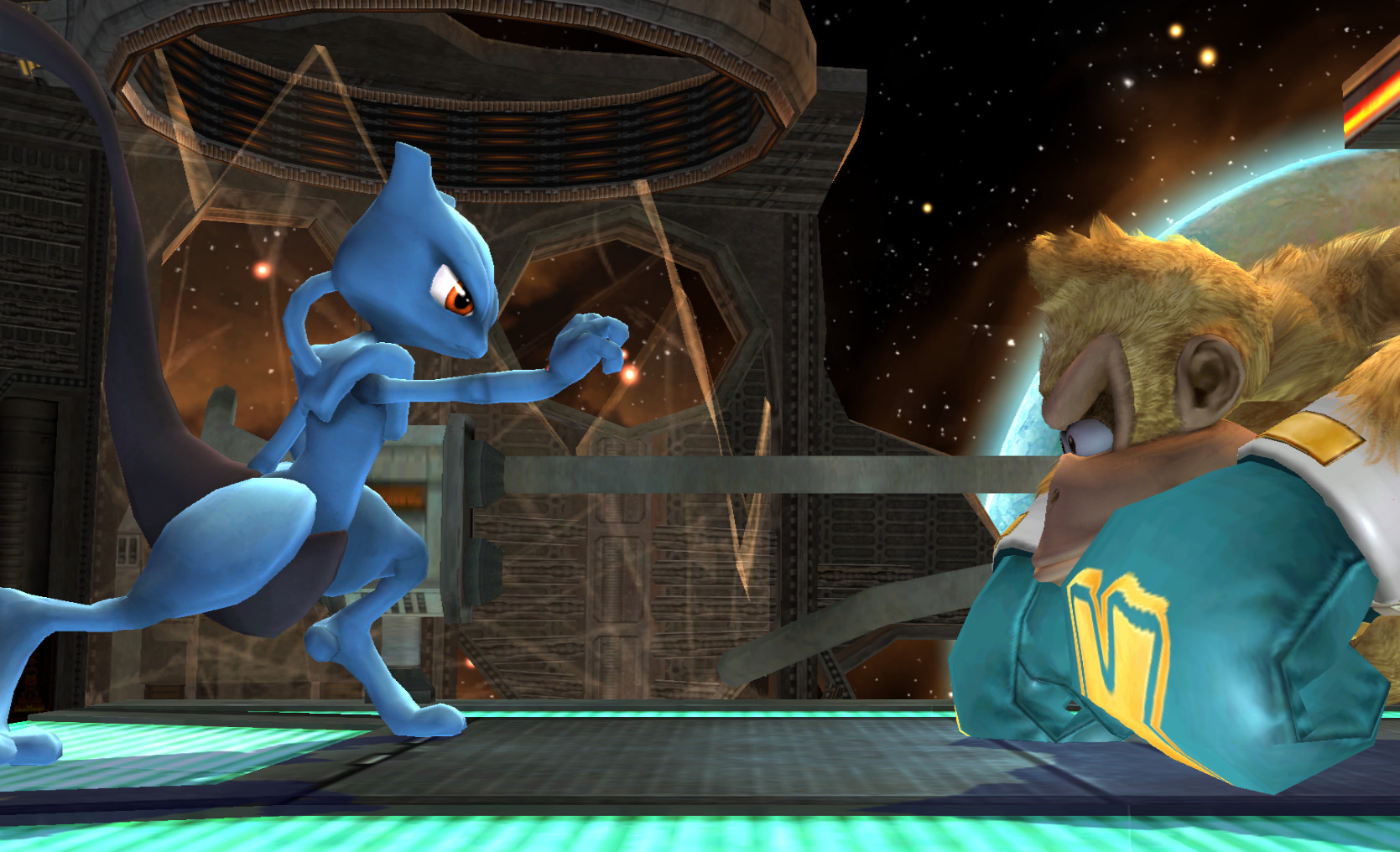 Mewtwo and Lucario colour swap Mod for Super Smash Bros. Brawl | Brawl Mods