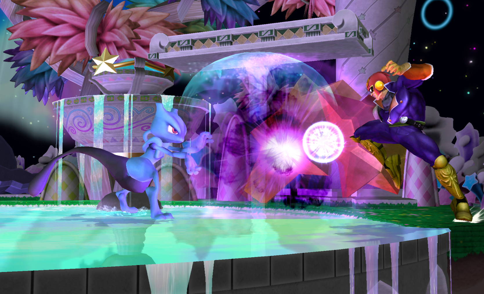 Mewtwo and Lucario colour swap Mod for Super Smash Bros. Brawl | Brawl Mods