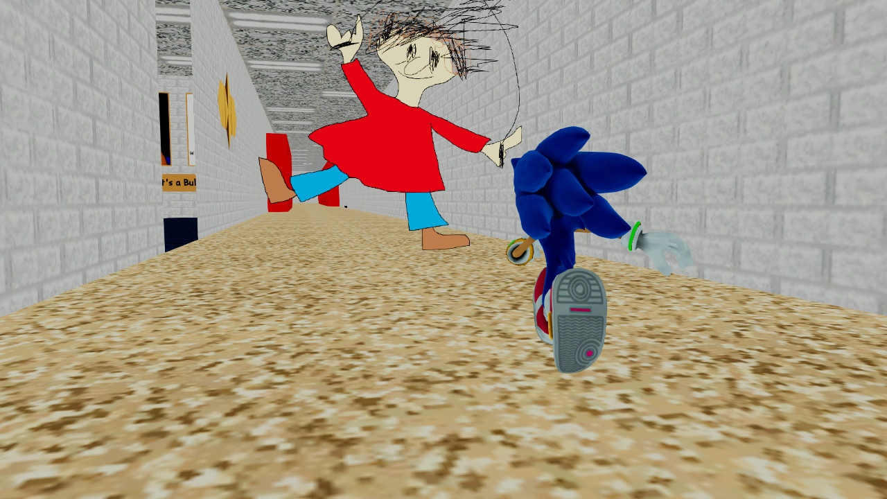 Baldi's Schoolhouse Mod for Sonic the Hedgehog: Project '06 | Sonic P ...