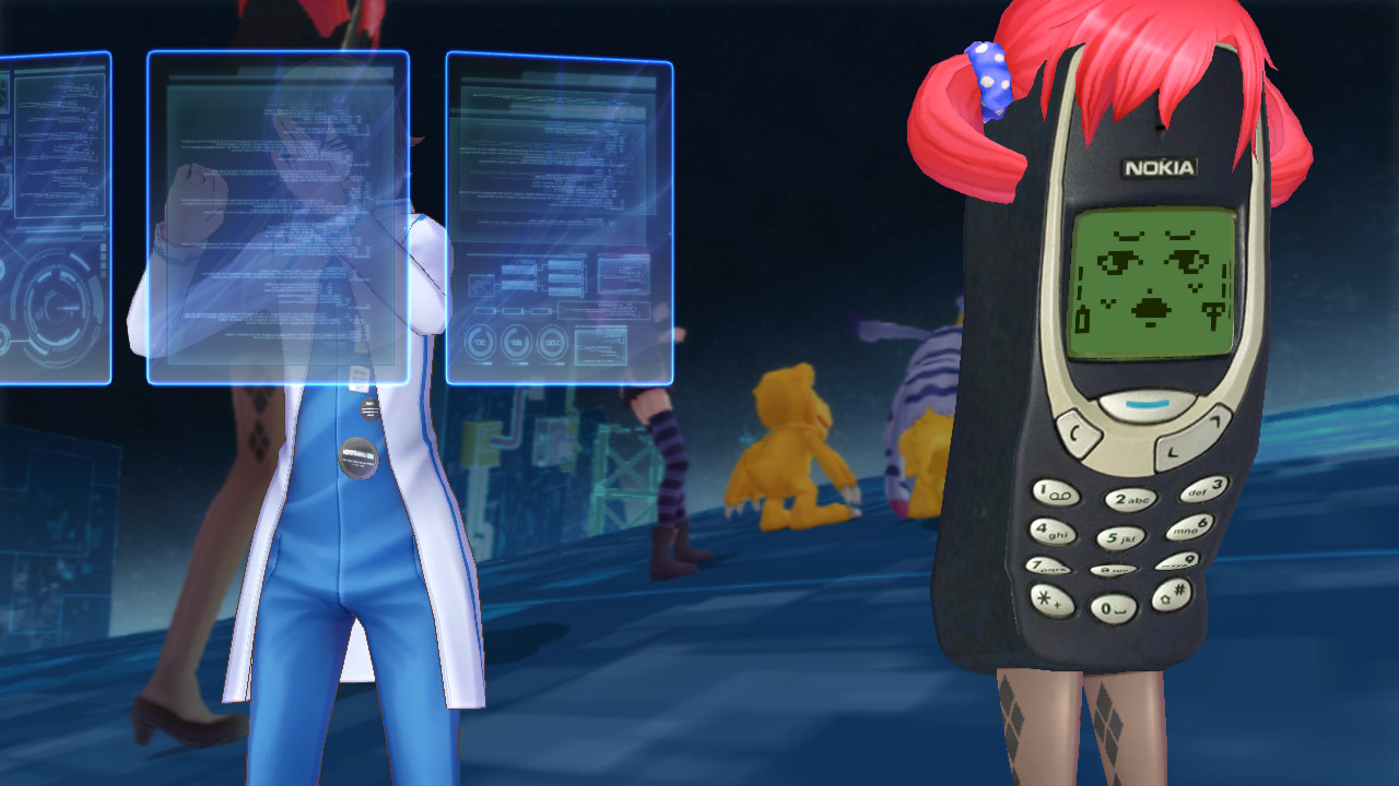 REAL Nokia Skin Mod for Digimon Story Cyber Sleuth: Complete Edition ...