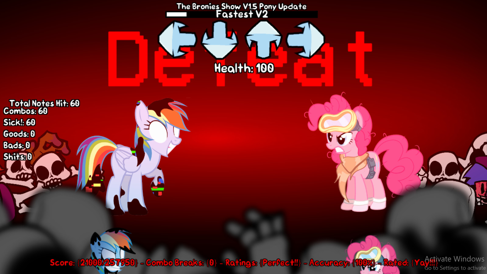FNF: The Bronies Show V1.69 April's Fool Update Mod for Friday Night ...