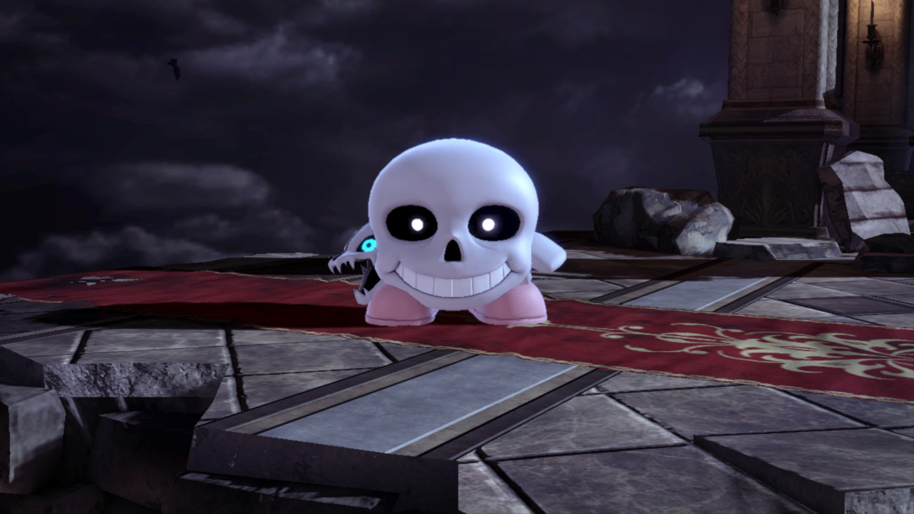 Sans Kirby Mod for Super Smash Bros. Ultimate | SSBU Mods
