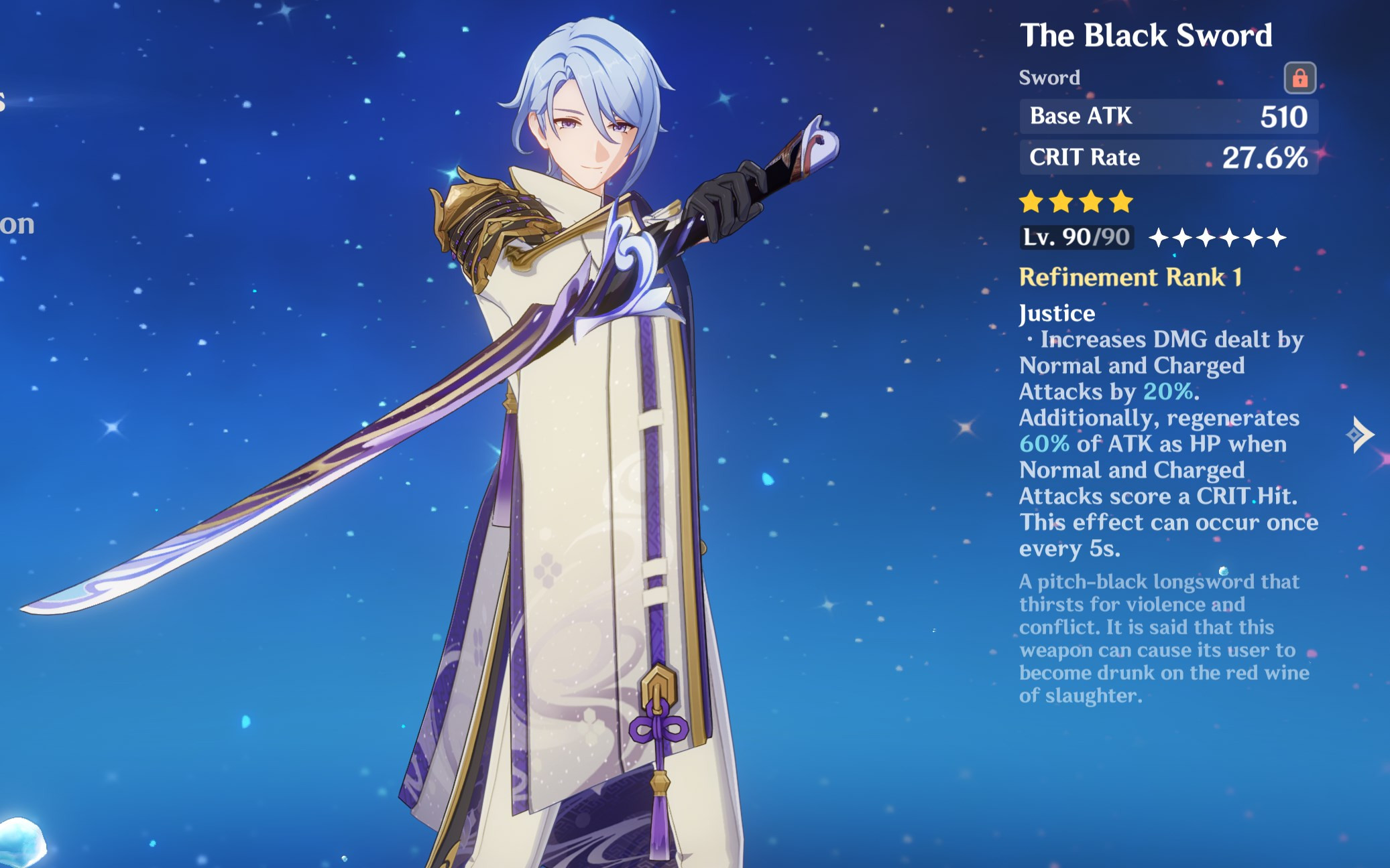 Haran over Black Sword Mod for Genshin Impact | GI Mods