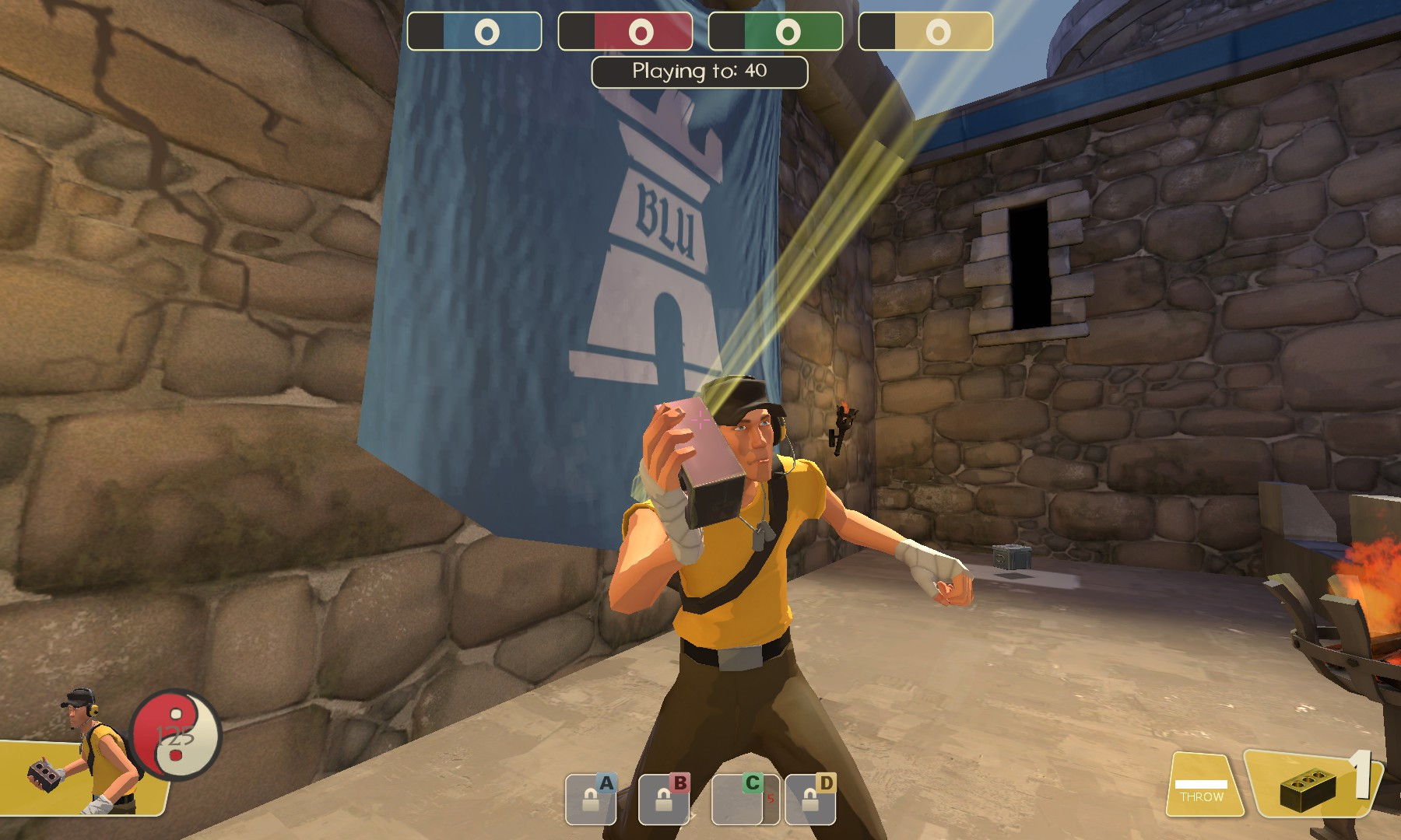 The 100% Golden Brick! Mod for Team Fortress 2 Classified | TF2Classic Mods