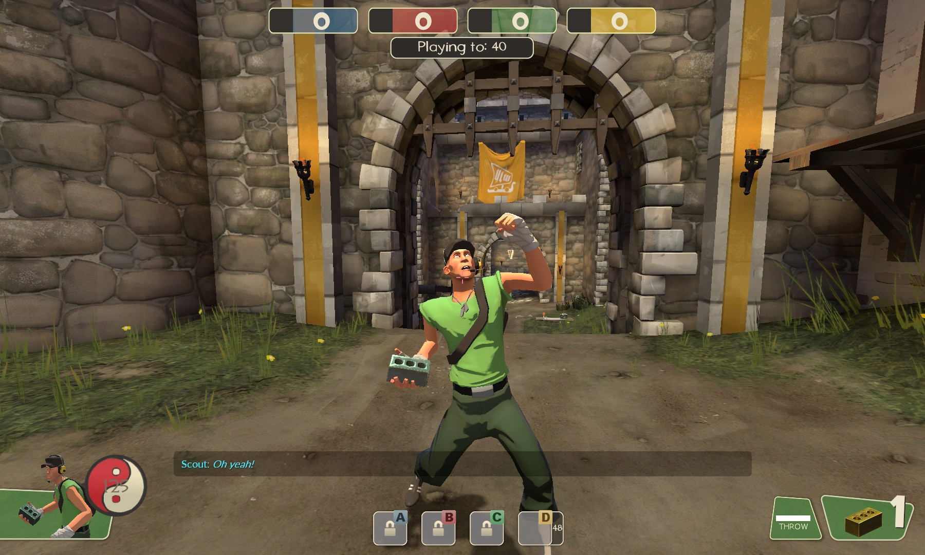 The 100% Golden Brick! Mod for Team Fortress 2 Classified | TF2Classic Mods