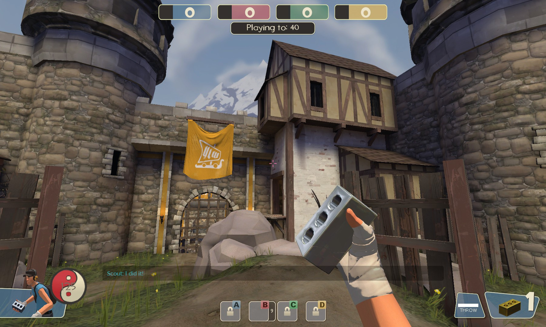 The 100% Golden Brick! Mod for Team Fortress 2 Classified | TF2Classic Mods