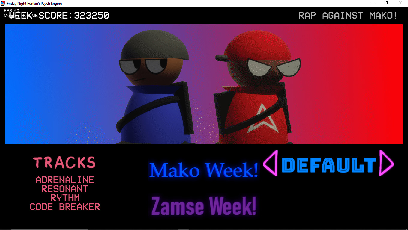 FNF: Vs Zamse and Mako (Version 4!!!!) Mod for Friday Night Funkin ...