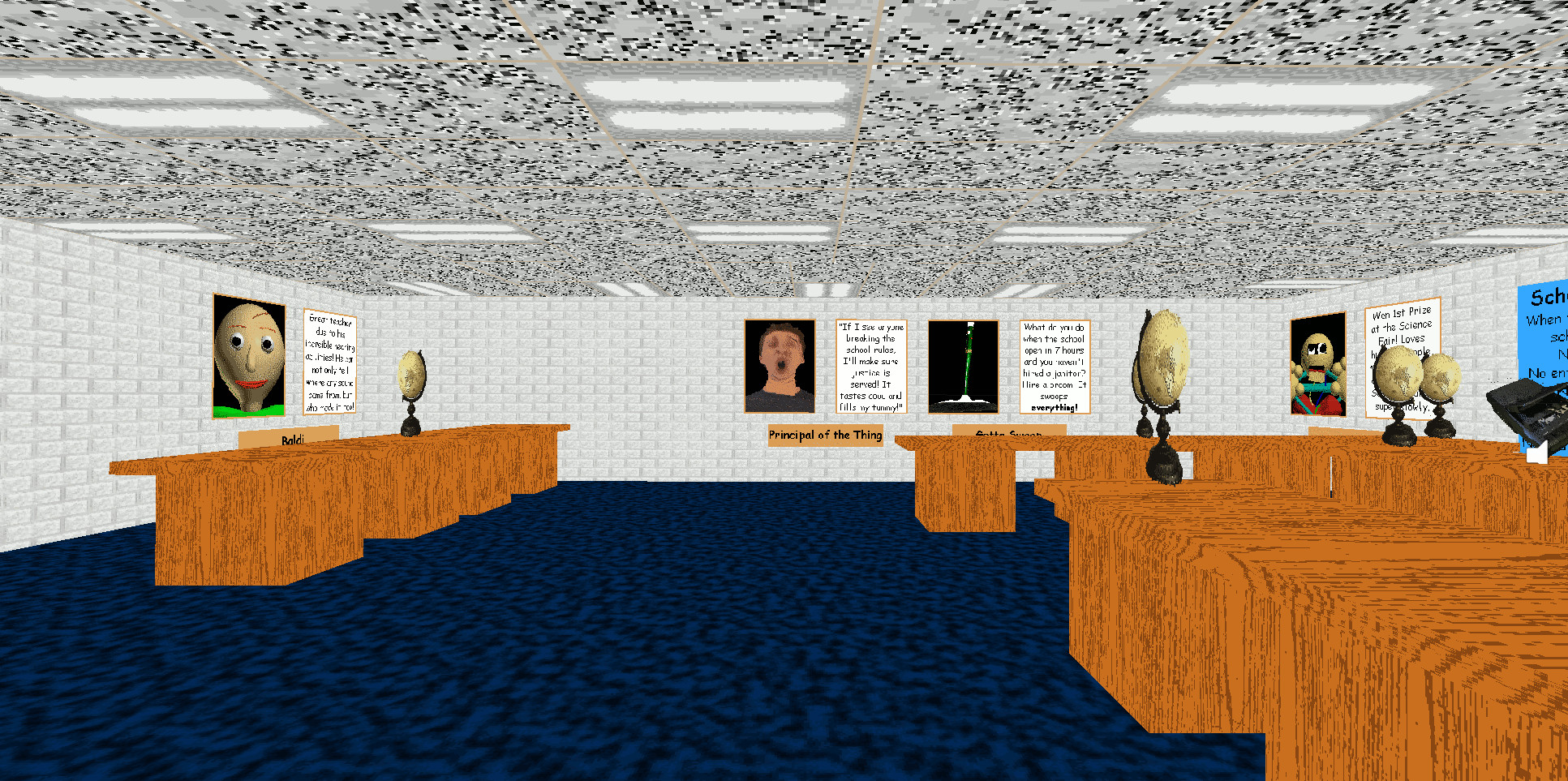 Baldi's Grimace Shake Catastrophe Mod for Baldi's Basics | Baldi Mods