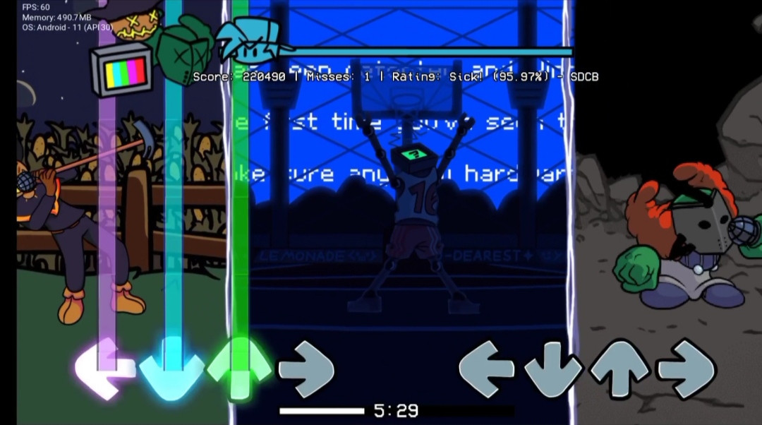 OLD-STARS BUGFIX Playable Port Mod for Friday Night Funkin' | FNF Mods