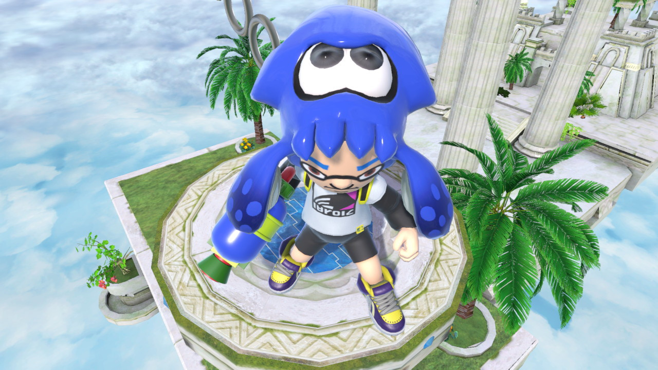 Inkling Squid Hat Recolors Mod for Super Smash Bros. Ultimate | SSBU Mods