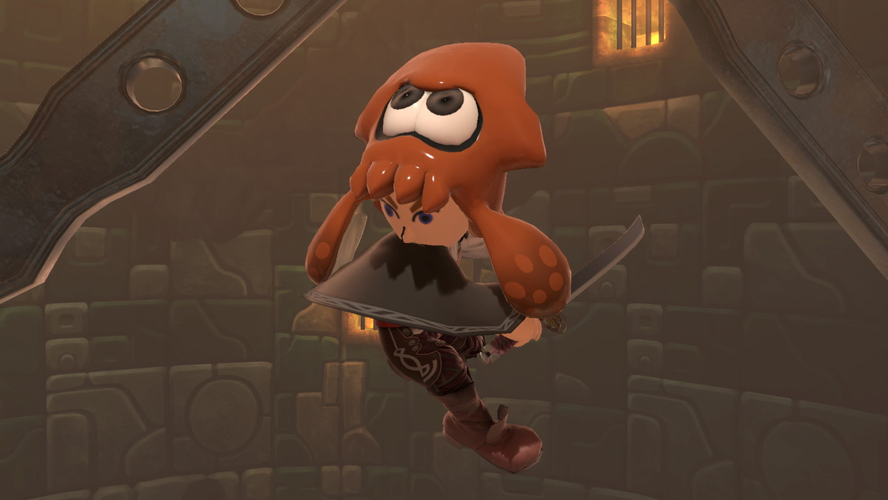 Inkling Squid Hat Recolors Mod for Super Smash Bros. Ultimate | SSBU Mods