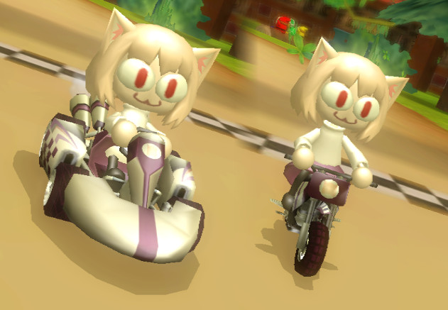 Neco-Arc Mod for Mario Kart Wii | MKWii Mods