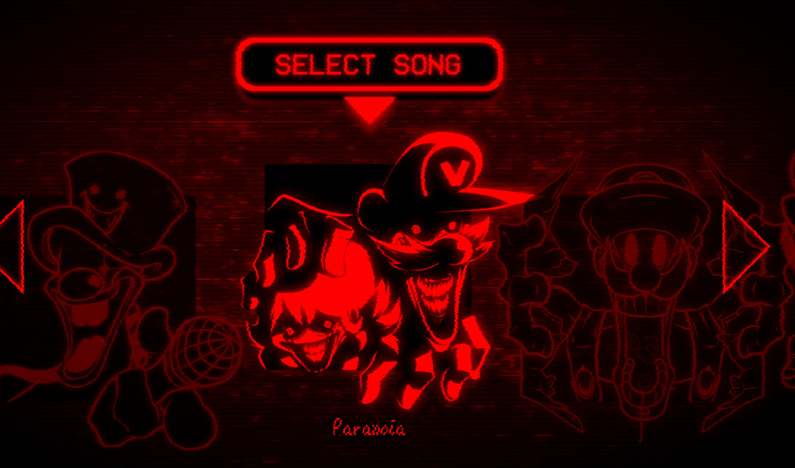 paranoia Re-charted fnf Mod for Friday Night Funkin' | FNF Mods