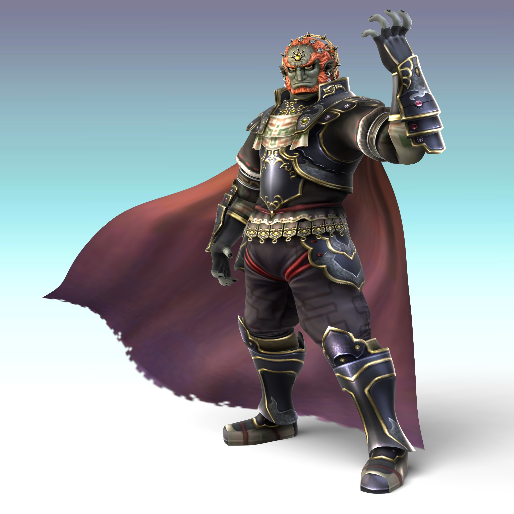Brawl Ganondorf Pose Cosmetic Pack Mod for Super Smash Bros. Brawl ...