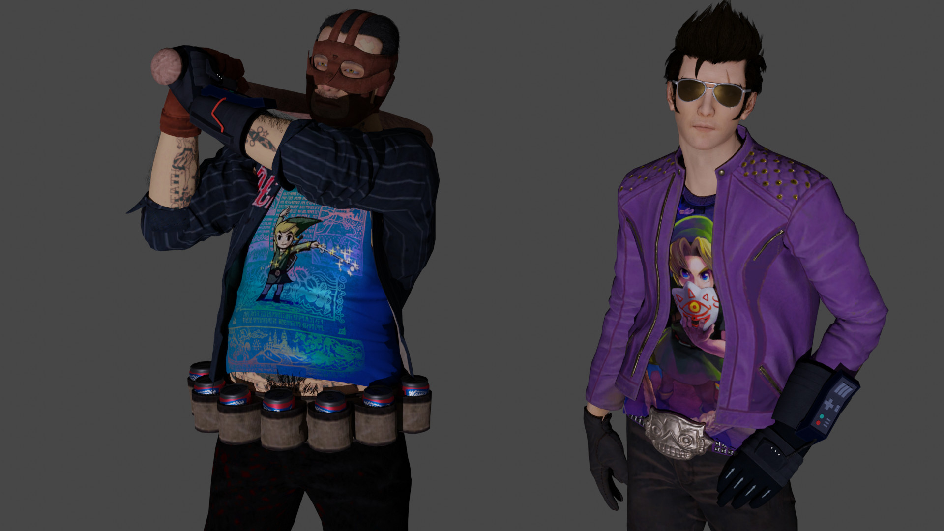 Exclusive Shirts Restored Mod for Travis Strikes Again: No More Heroes ...