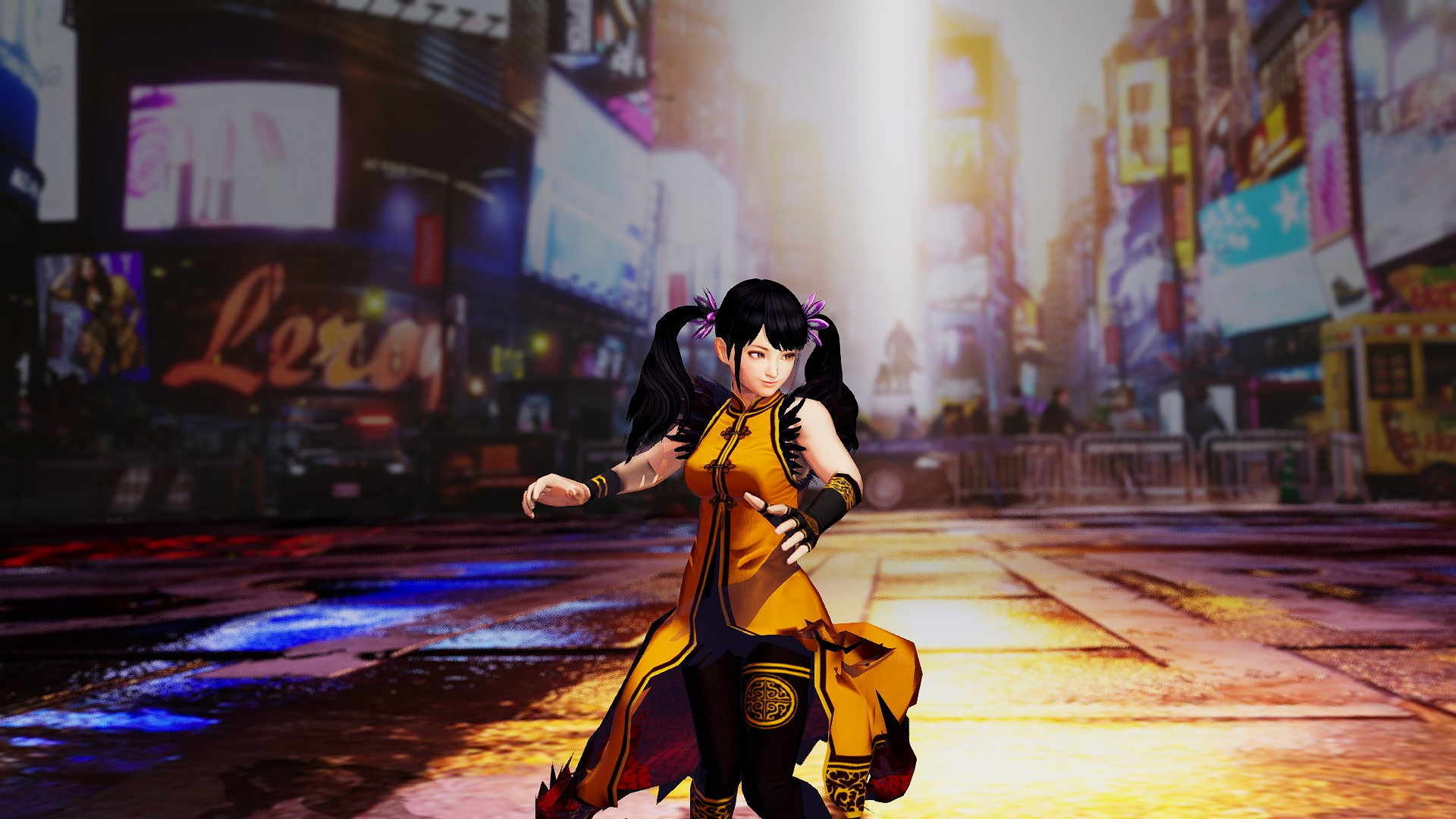 Tekken 8 Urban Square (Evening/Night) Mod for The King of Fighters XV | KoFXV Mods