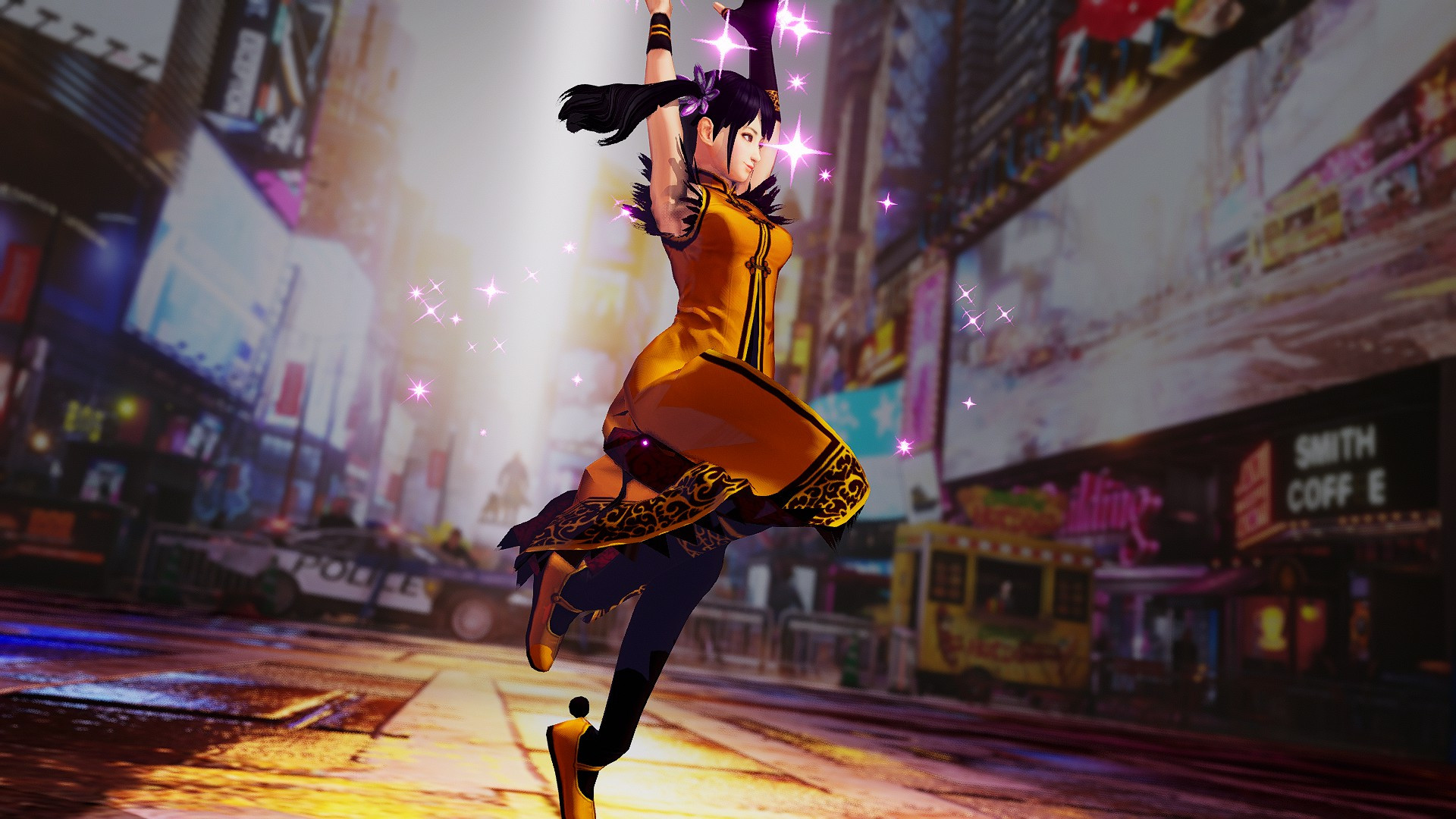 Tekken 8 Urban Square (Evening/Night) Mod for The King of Fighters XV | KoFXV Mods