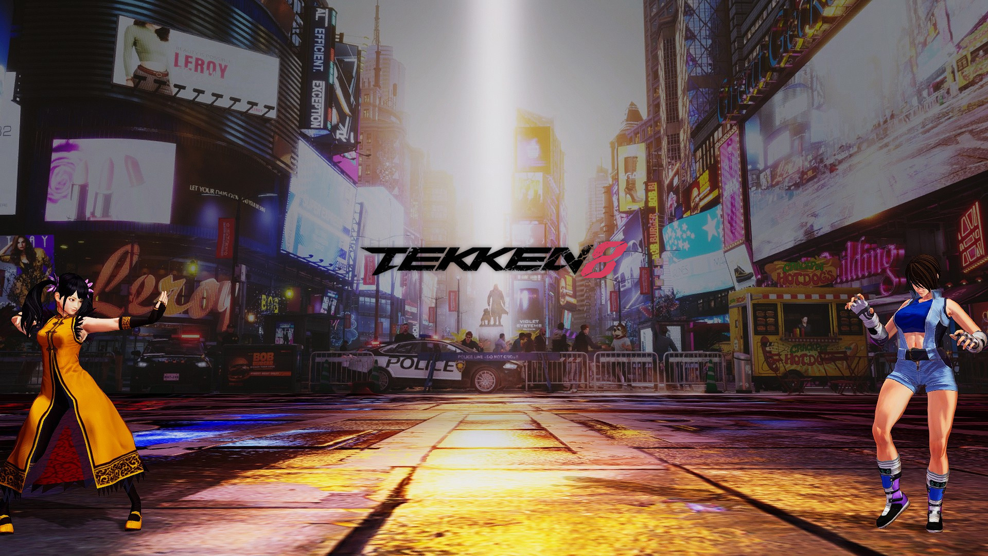 Tekken 8 Urban Square (Evening/Night) Mod for The King of Fighters XV | KoFXV Mods