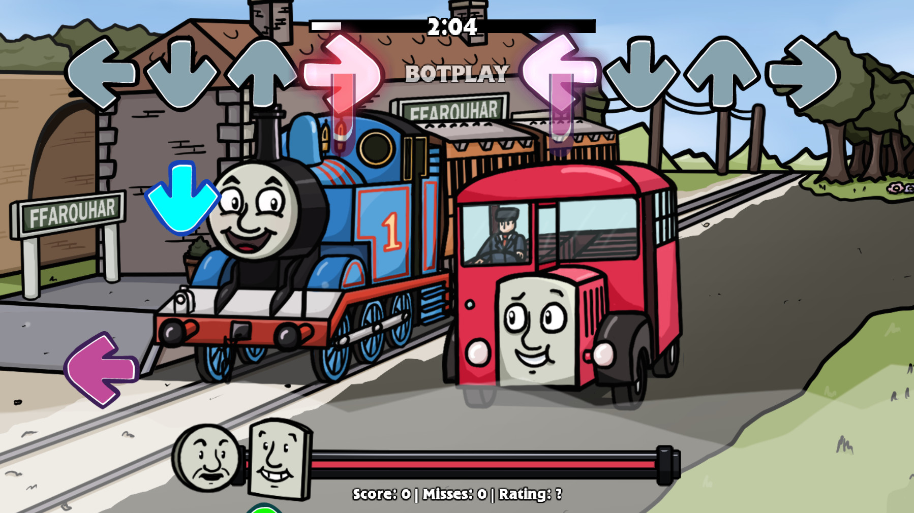 FNF: The Railway Funkin' (V1.5 UPDATE) Mod for Friday Night Funkin' | FNF Mods