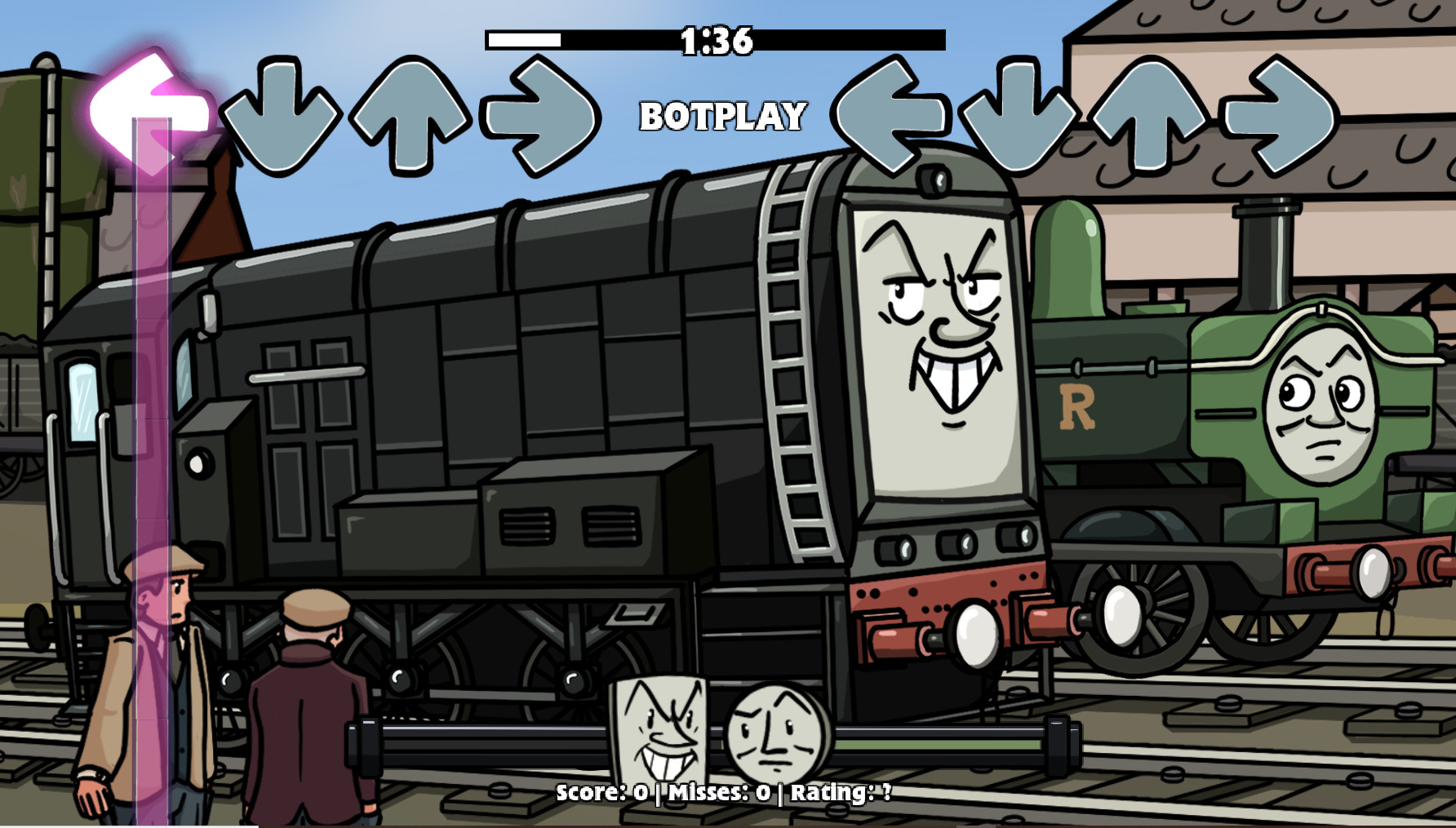 FNF: The Railway Funkin' (V1.5 UPDATE) Mod for Friday Night Funkin' | FNF Mods