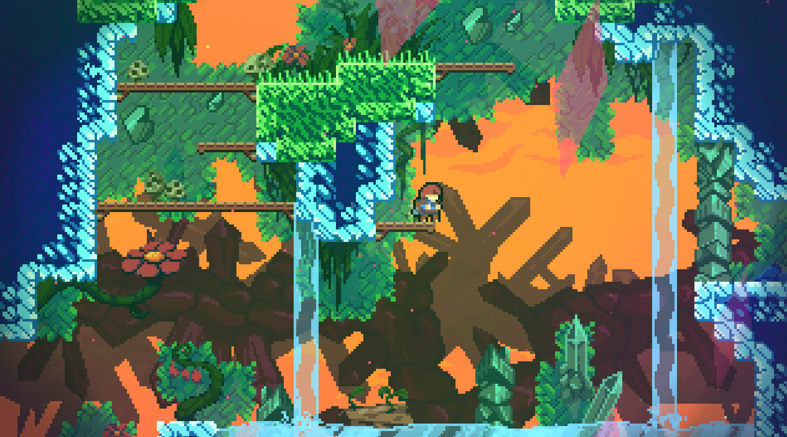 Shining Green Mod for Celeste | Celeste Mods