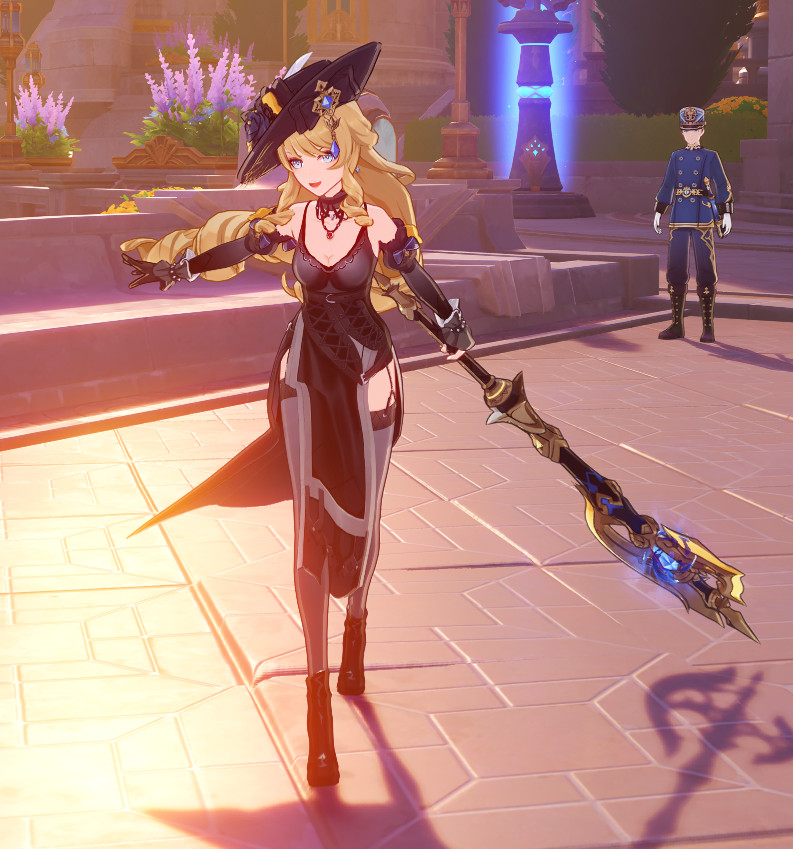 Secret Agent Navia Mod for Genshin Impact | GI Mods